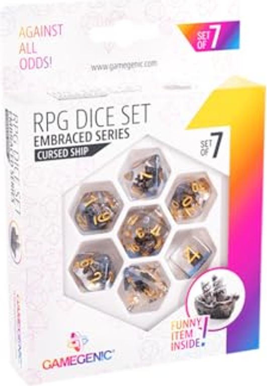 The best prices today for Cursed Ship RPG Dice Set - TableTopFinder