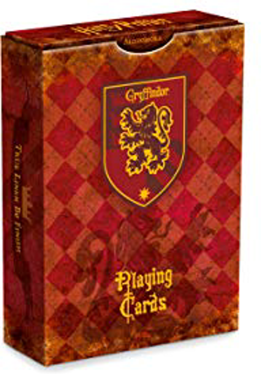 The best prices today for Harry Potter Gryffindor House Playing Cards ...