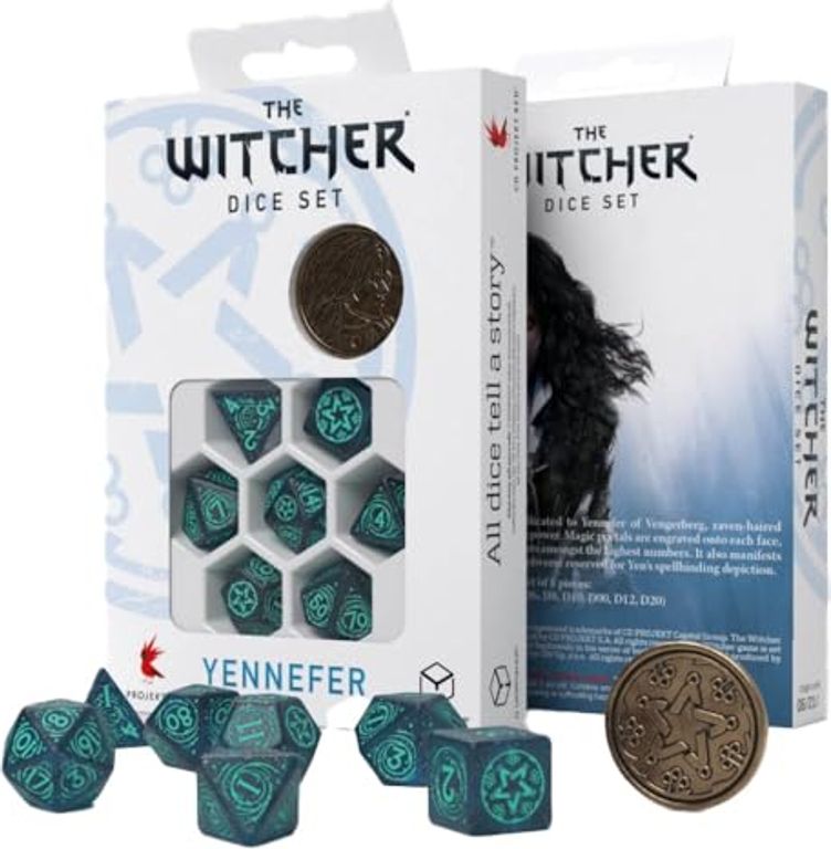 The best prices today for The Witcher Dice Set: Yennefer - Sorceress ...