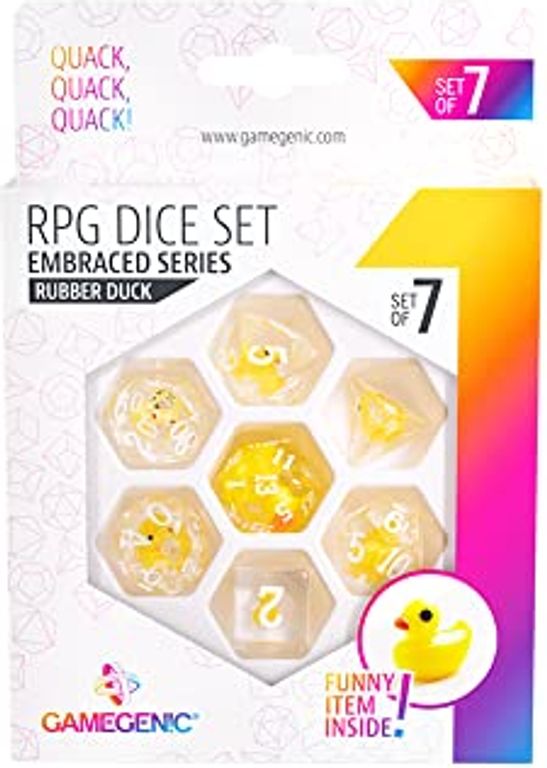 The best prices today for Rubber Duck RPG Dice Set - TableTopFinder