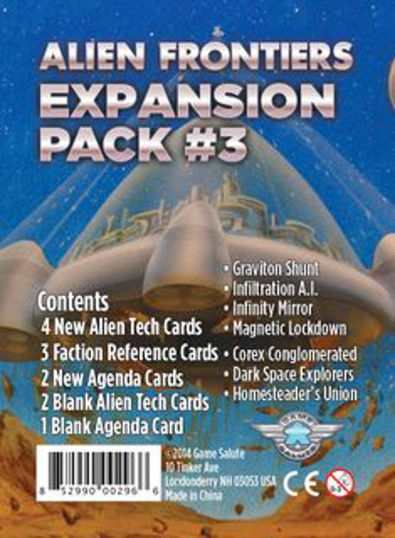 The best prices today for Alien Frontiers: Expansion Pack #3 ...