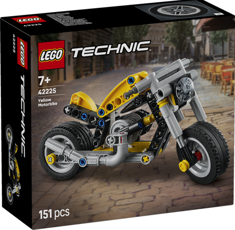The best prices today for LEGO® Technic Yellow Motorcycle - ToyBricksFinder