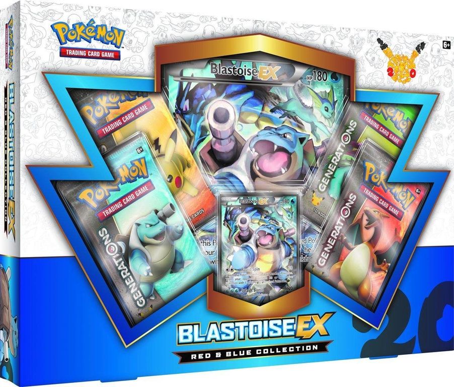 Red Blastoise Pokemon Wolken Pokédex Ruby/Sapphire/EmeraldFire