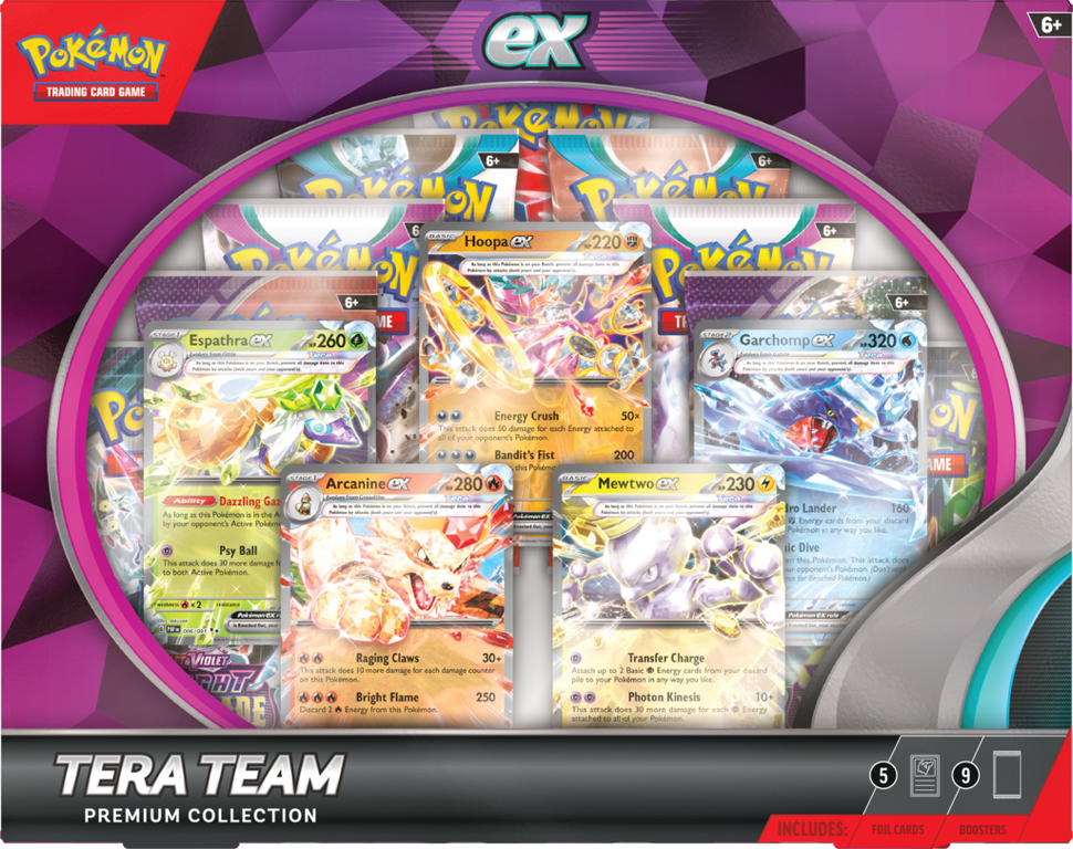 The best prices today for Pokémon TCG: Premium Collection: Tera Team EX ...