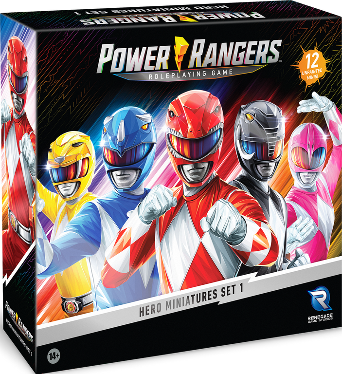 The best prices today for Power Rangers RPG Hero Miniatures Set 1 ...