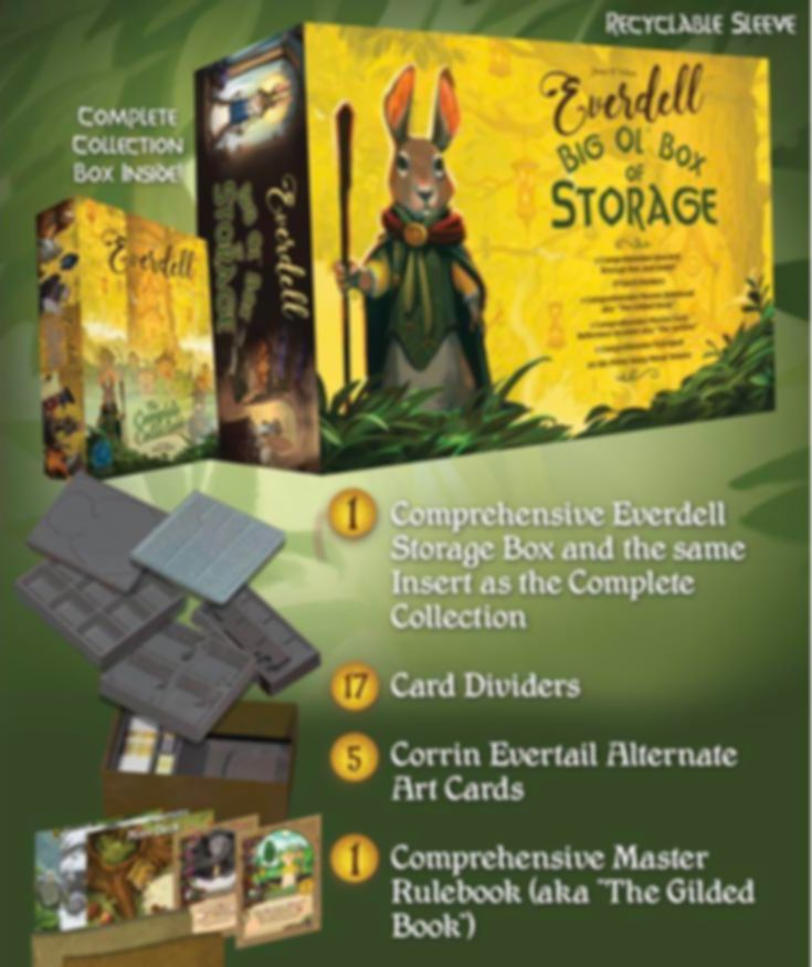 The best prices today for Everdell: Big Ol' Box of Storage - TableTopFinder