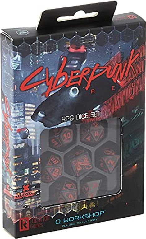 The best prices today for Cyberpunk Red RPG Dice Set - TableTopFinder