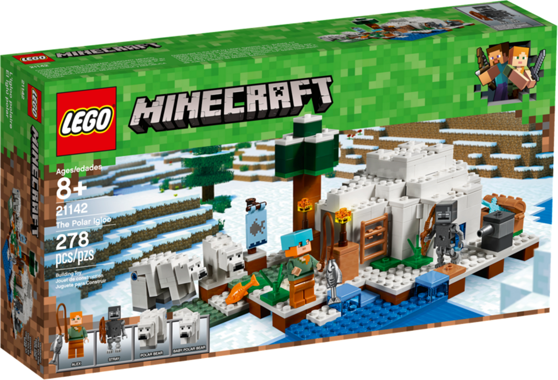 The best prices today for LEGO® Minecraft The Polar Igloo - ToyBricksFinder