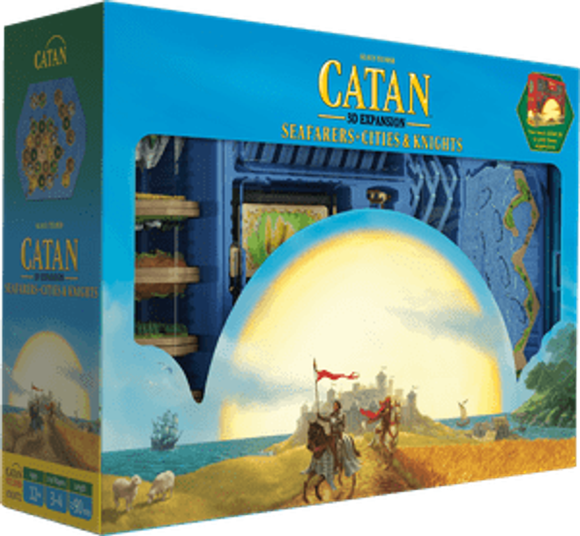 The best prices today for CATAN: 3D Expansions – Seafarers + Cities ...