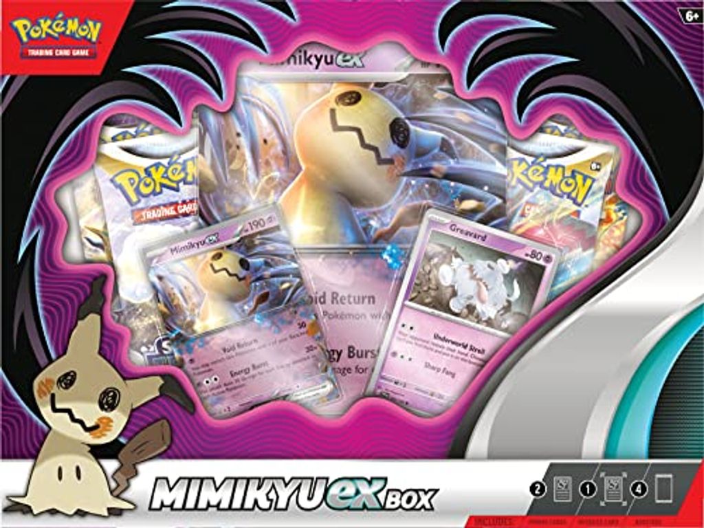 The best prices today for Pokémon TCG: Mimikyu ex Box - TableTopFinder