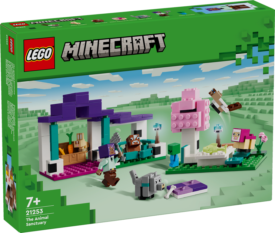 The best prices today for LEGO® Minecraft The Animal Sanctuary ...
