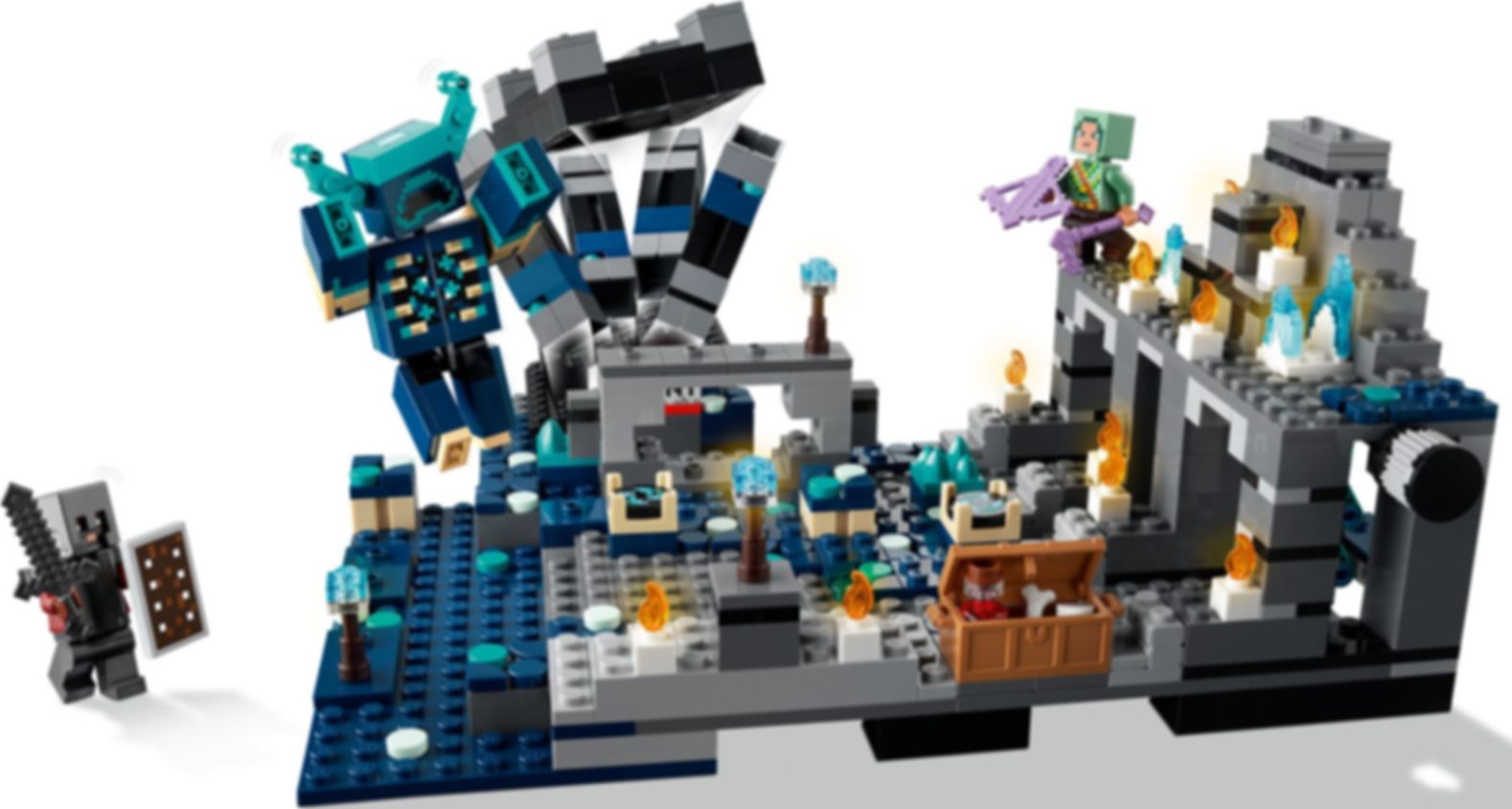 The best prices today for LEGO® Minecraft The Deep Dark Battle ...