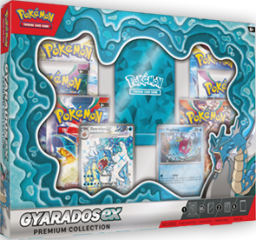 The best prices today for Pokémon TCG: Gyarados ex Premium Collection ...
