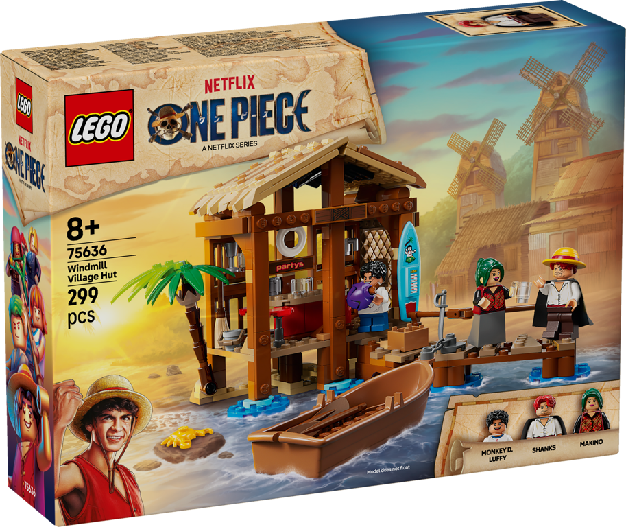 The best prices today for LEGO® One Piece Windmill Village Hut ...