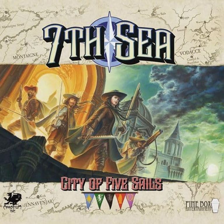 The best prices today for 7th Sea: City of Five Sails - TableTopFinder