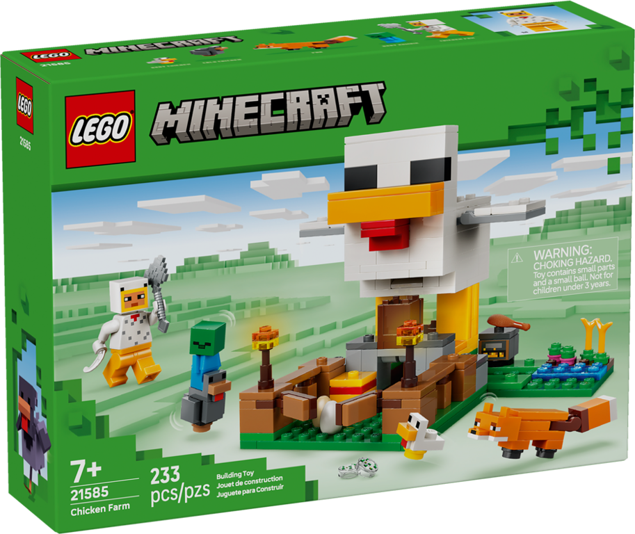 The best prices today for LEGO® Minecraft Chicken Farm - ToyBricksFinder