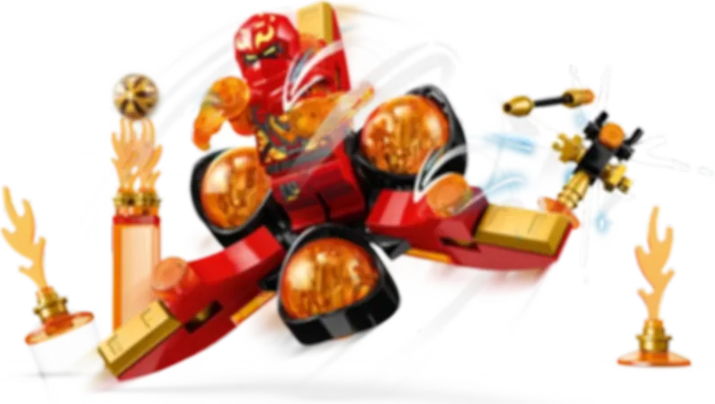 The best prices today for LEGO® Ninjago Kai’s Dragon Power Spinjitzu Flip - ToyBricksFinder