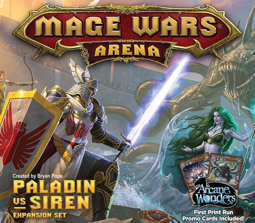 The best prices today for Mage Wars Arena: Paladin vs Siren Expansion ...