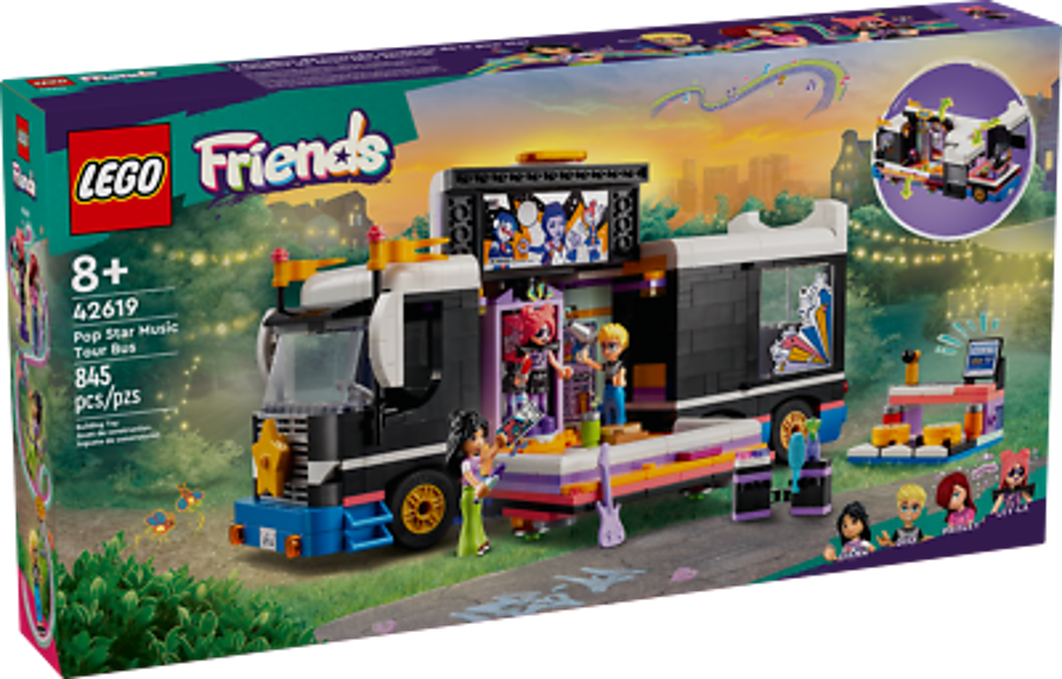 The best prices today for LEGO® Friends Pop Star Music Tour Bus ...