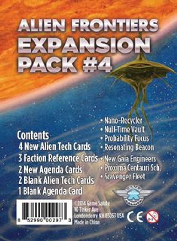 The best prices today for Alien Frontiers: Expansion Pack #4 ...