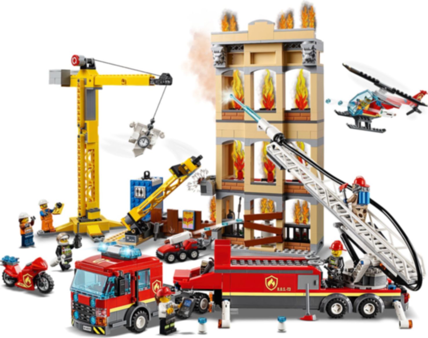 The best prices today for LEGO® City Downtown Fire Brigade ...