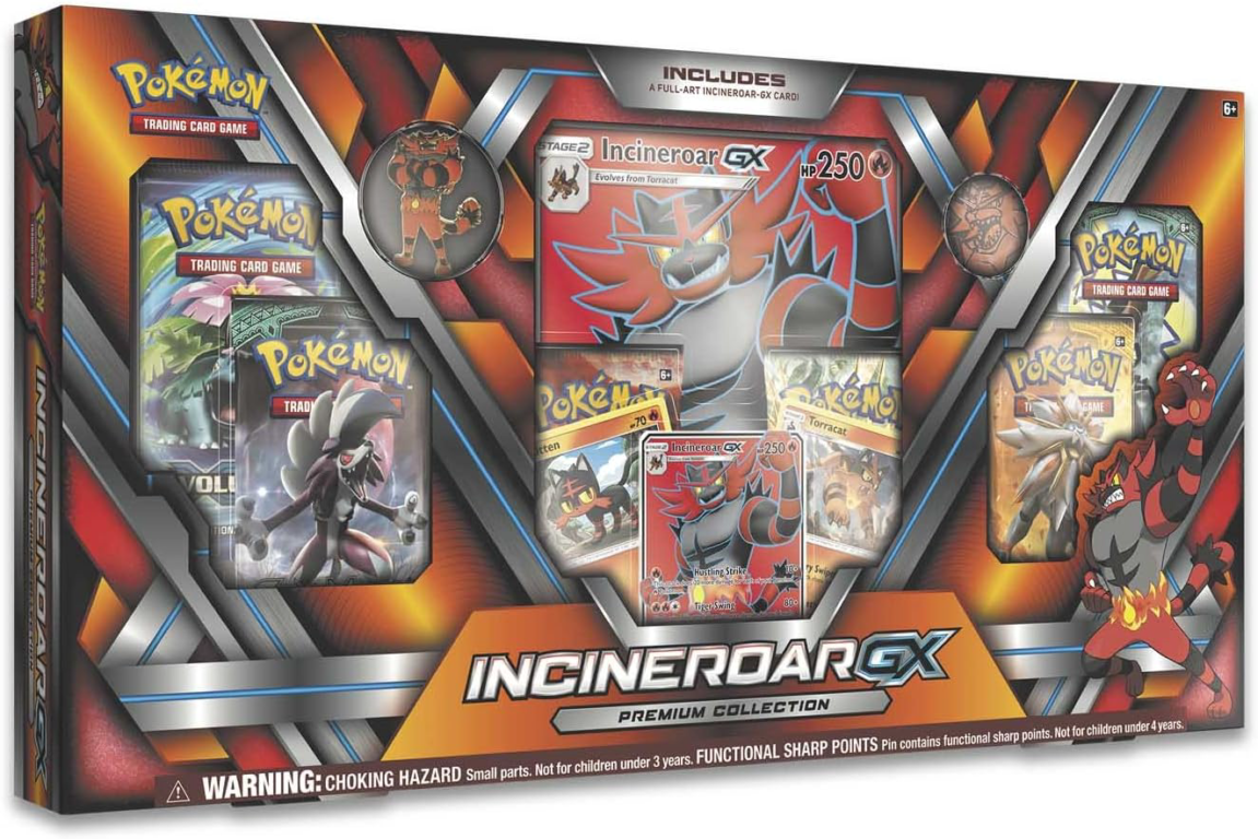 The best prices today for Pokémon TCG: Incineroar-GX Premium Collection ...