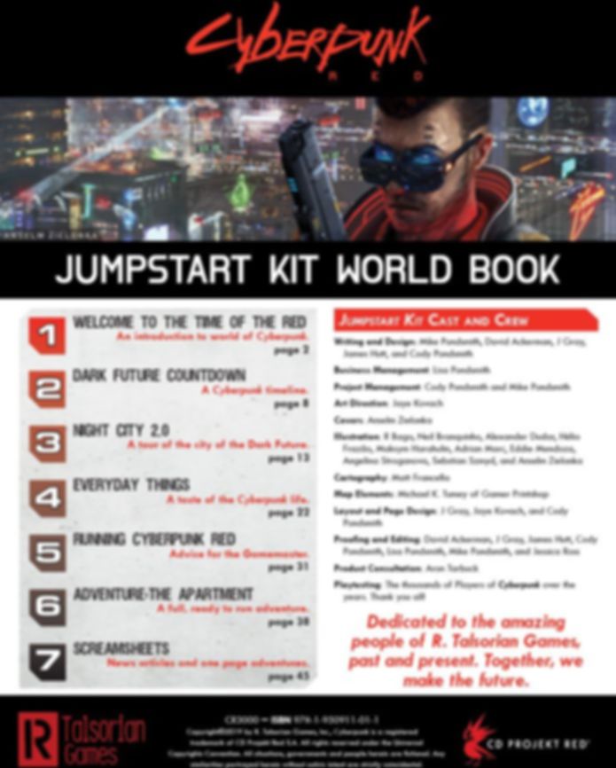 The best prices today for Cyberpunk Red Jumpstart Kit - TableTopFinder