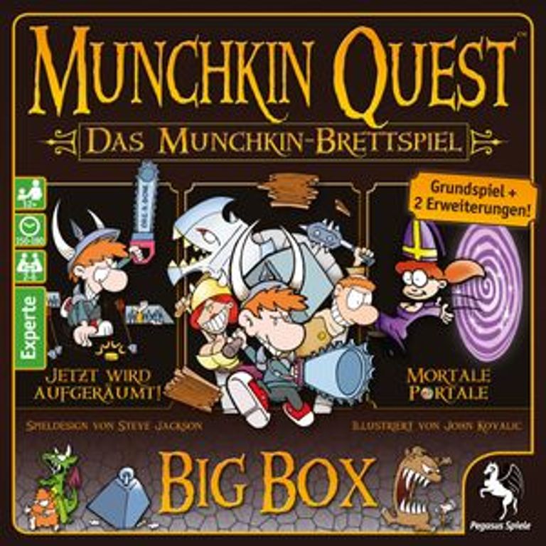 The best prices today for Munchkin Quest: Big Box - TableTopFinder