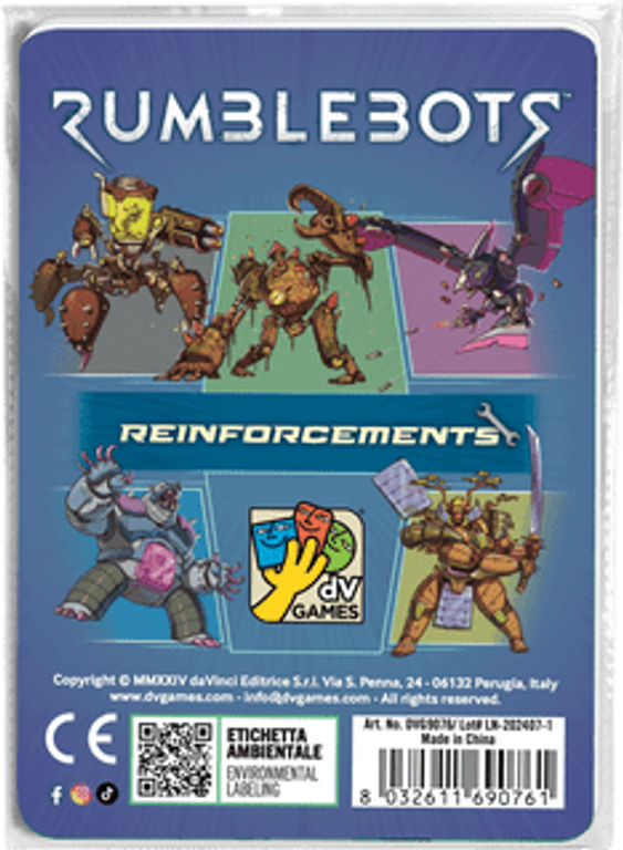 The best prices today for Rumblebots: Reinforcements - TableTopFinder