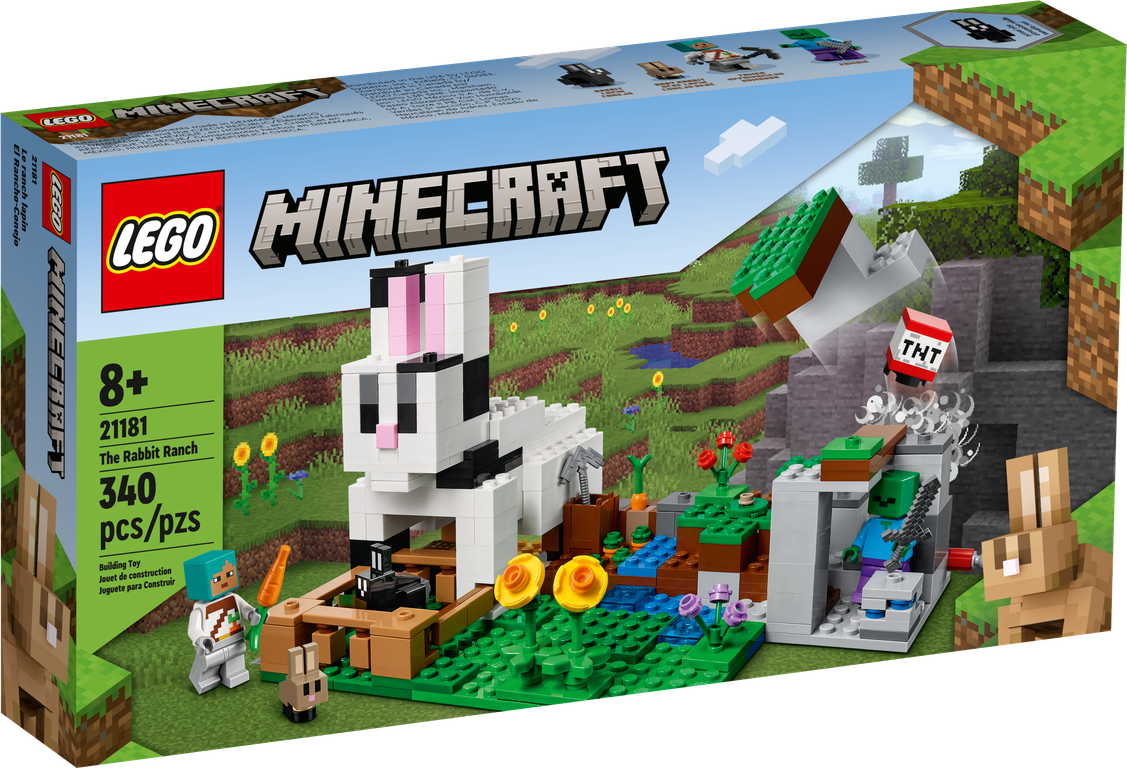 The best prices today for LEGO® Minecraft The Rabbit Ranch ...